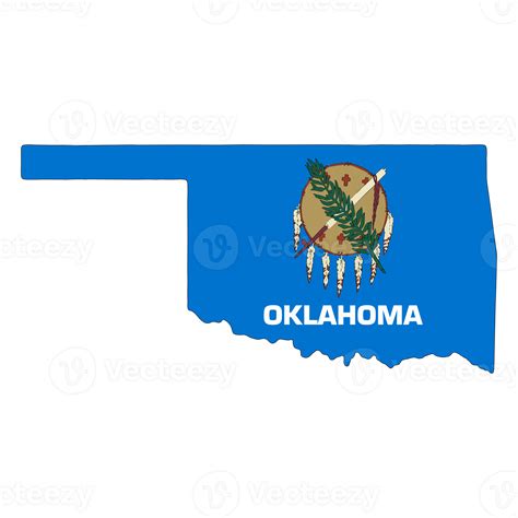 Oklahoma Flag State Of America 26804036 Png