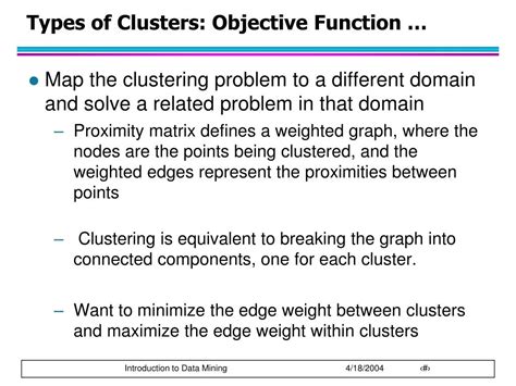 Ppt Data Mining Cluster Analysis Basic Concepts And Algorithms