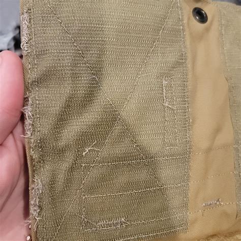 Is The Stitching On This Crye Jpc 1 0 Normal The Material Feels Awfully Soft When Compared To