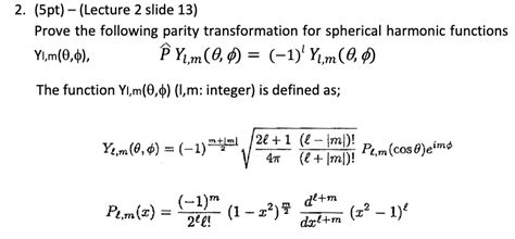 Solved 5pt Lecture 2 Slide 13 Prove The Following