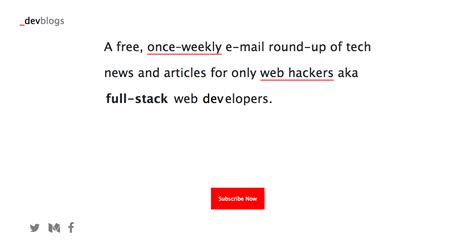 Github Devblogsdevblogs Newsletter 📪 A Modern Newsletter Service
