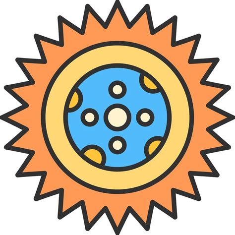 Moon Line Filled Light Icon 38756402 Vector Art At Vecteezy