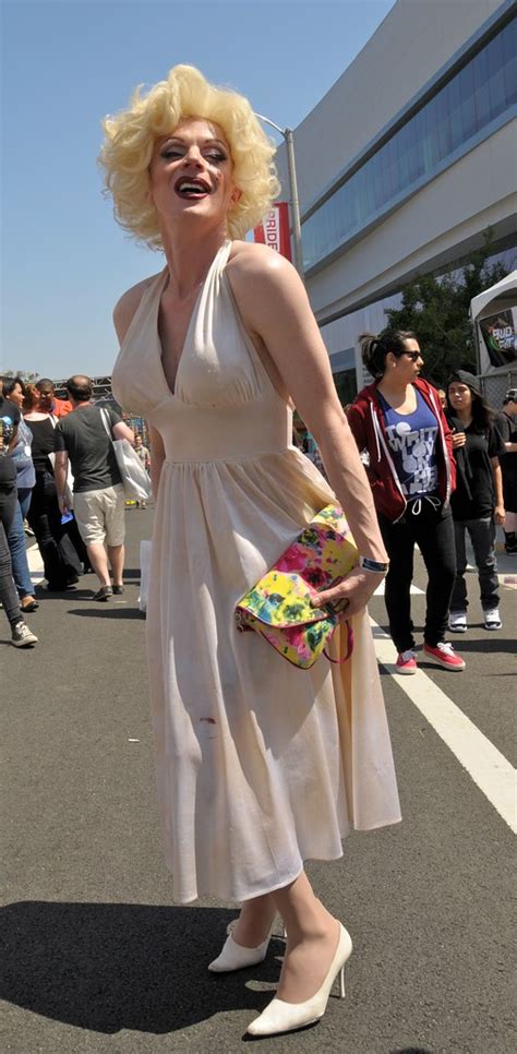 La Pride Marilyn Monroe Drag Queen Full Bloodyeyeballs Flickr