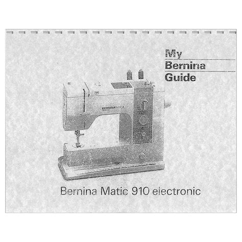 Bernina Sewing Machine Parts Diagram Comprehensive Guide
