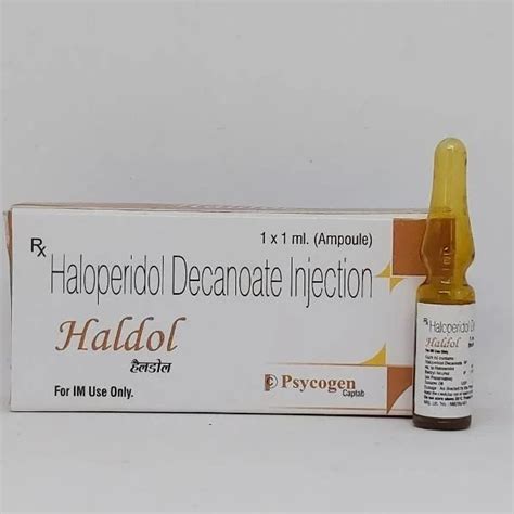Haldol 5mg Haloperidol Decanoate Injection At Rs 99 Piece