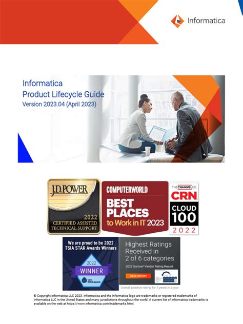 Informatica Product Lifecycle Guide V2023 04 Pdf Systems
