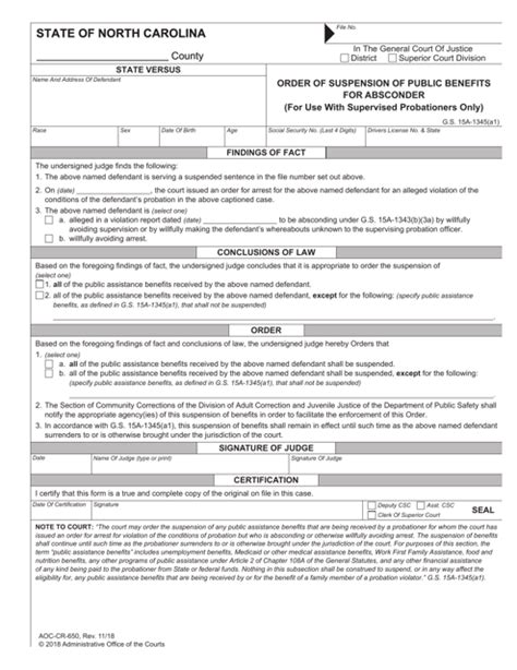 Form Aoc Cr 650 Fill Out Sign Online And Download Fillable Pdf