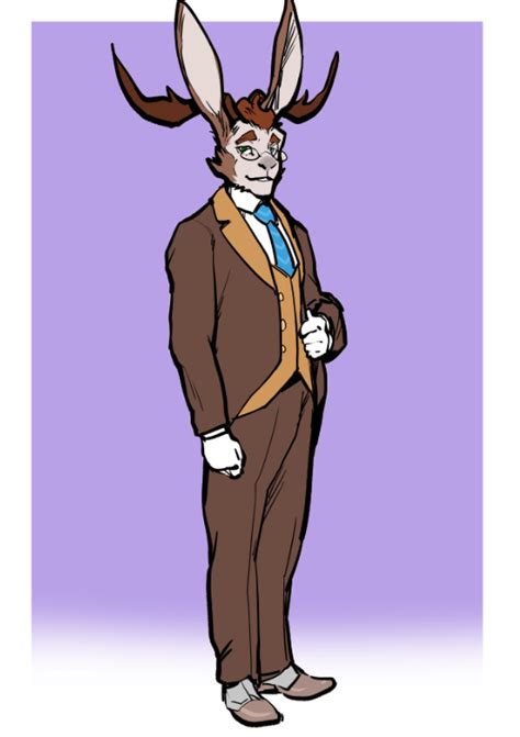 Rule 34 Anthro Formal Furry Horn Lagomorph Rabbit Rabbit Ears Suit Trencalos 13605570