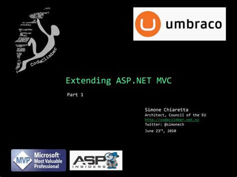 asp mvc extensibility ppt