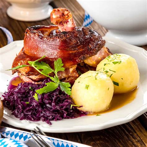 Schweinshaxe German Pork Knuckle The Daring Gourmet