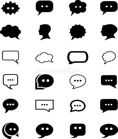 Dialogue Box Vector Art Chat Box Vector Art Stock Vector