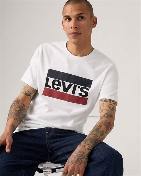 Levis® Sportswear Logo Graphic T Shirt White Levis® Ca