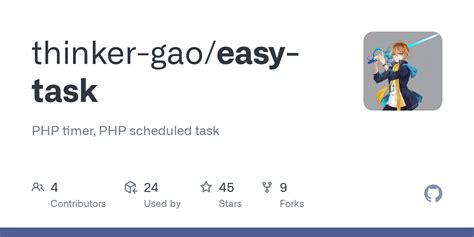 GitHub Thinker Gao Easy Task PHP Timer PHP Scheduled Task
