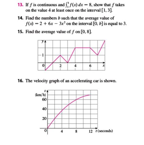 Solved If F Is Continuous And F X Dx Show That F Chegg