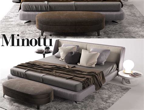 Minotti 3d Models For Free Collection Part 3 Behance