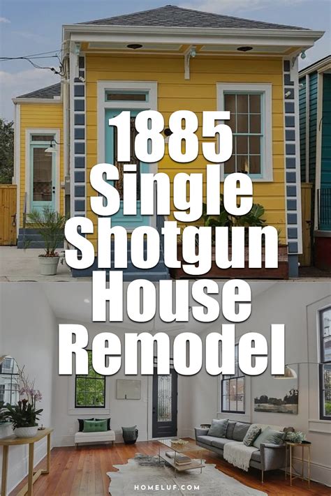 1885 Single Shotgun House Remodel Inspiring Exterior And Interior