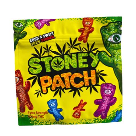 Stoney Patch Packaging 350mg 500mg Mylar Bags