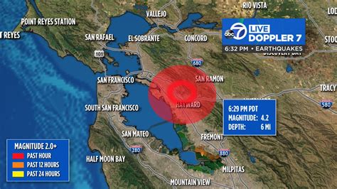 M 39 Earthquake Near San Leandro Felt Across Bay Area