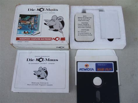 Die Nce Maus Raritní Vintage Myš Pro Commodore Atari Aukro