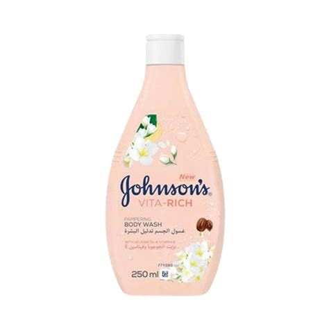 جونسون سائل استحمام فيتا ريتش بزيت الجوجوبا وفيتامين اي 250 مل