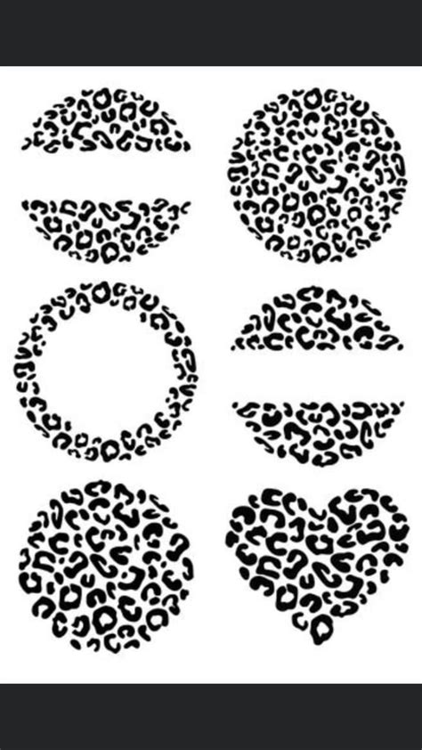 Leopard Print Keychain Design