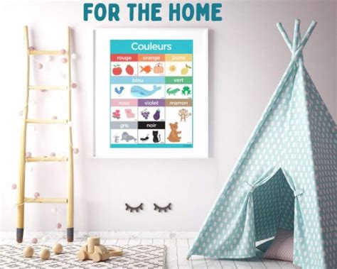 8 French Posters For Classrooms French Language Posters For Beginners