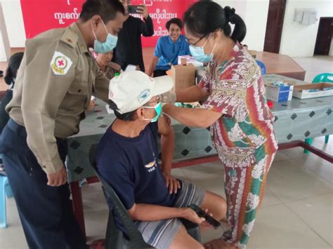 လှိုင်မြို့နယ်တွင် ကိုဗစ် ၁၉ ရောဂါ ကာကွယ်ဆေးဆက်လက် ထိုးနှံပေး