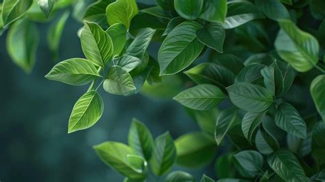 Premium Photo Detailed Close Up Of Green Plant Leaves Ideal For