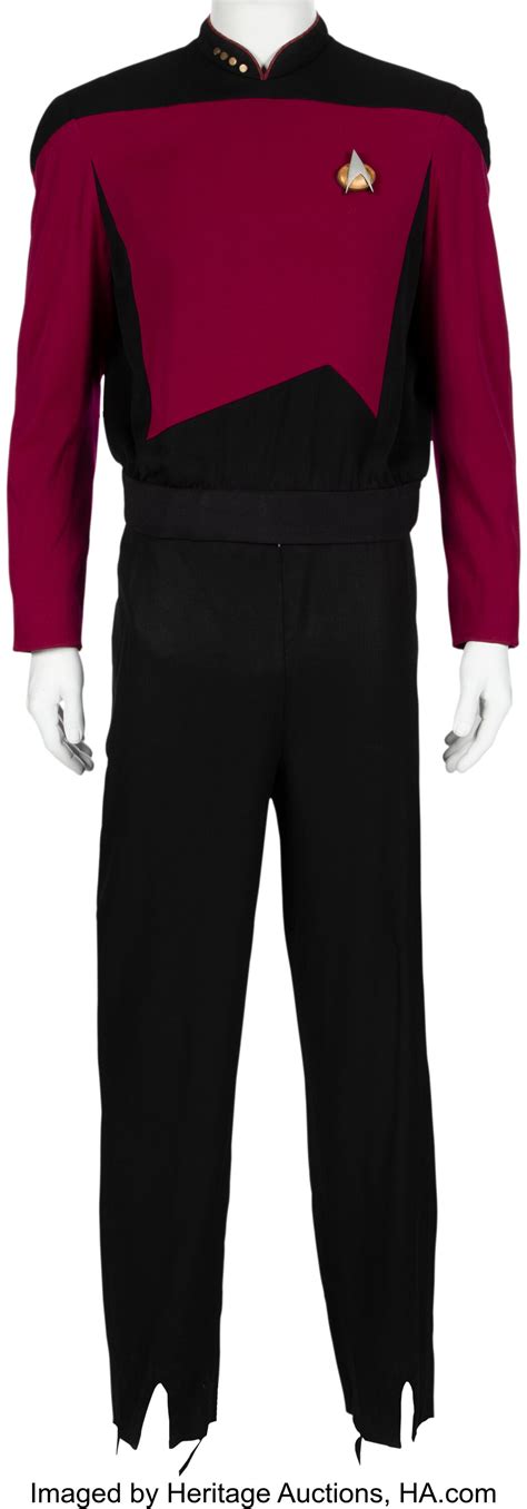 Patrick Stewart Captain Jean Luc Picard Starfleet Uniform From Lot 89322 Heritage Auctions