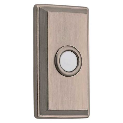 Baldwin 4860 Rectangular Bell Button Canada Door Supply