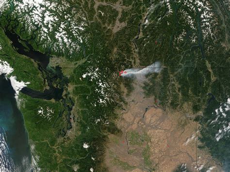 Fawn Peak Complex Fire Washington