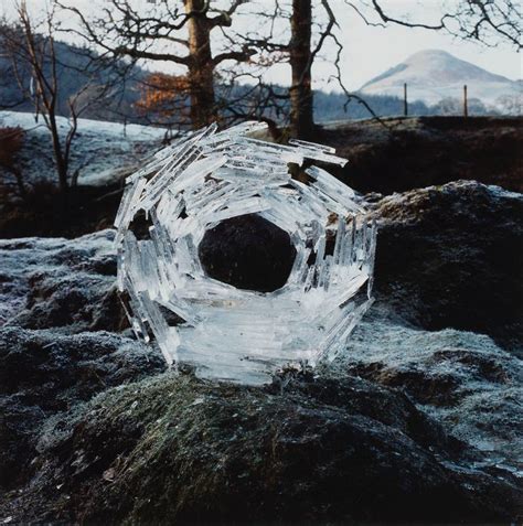 Andy Goldsworthy 1992 Andy Goldsworthy Snow Andy Goldsworthy