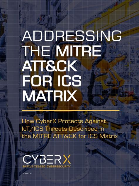 Addressing The Mitre Attack For Ics Matrix Download Free Pdf Internet Of Things Computer