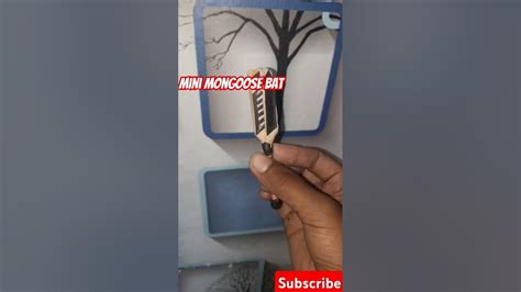 Mini Mongoose Bat Youtube