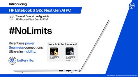 Elitebook 6 G2q Hps 28 Stunden Langläufer Setzt Auf Qualcomms Neue
