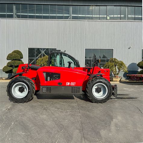 15m 17m 20m Telescopic Boom Forklift 25 Ton 35ton Telehandler With Arm Cranes Chinese