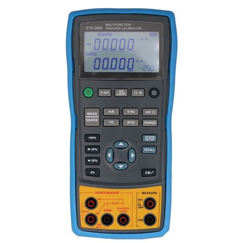 Multifunction Process Calibrator Etx 1825etx2025 Process Calibrator And Portable Calibrator