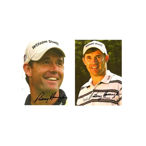 Padraig Harrington Signed Golf Photo Come With Coa Aftal Member 2 Photos Options Available