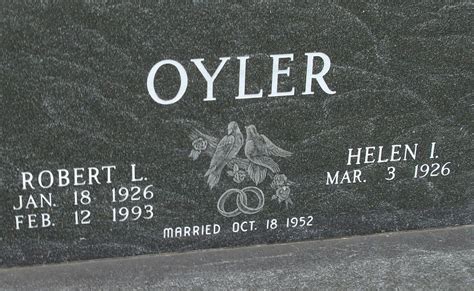 Robert Lynn Oyler 1926 1993 Find A Grave Memorial
