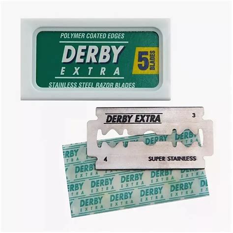 Лезвия для бритья Derby Extra | Пикабу