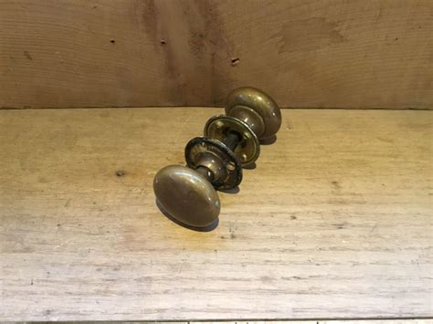 Round Brass Door Knobs Authentic Reclamation