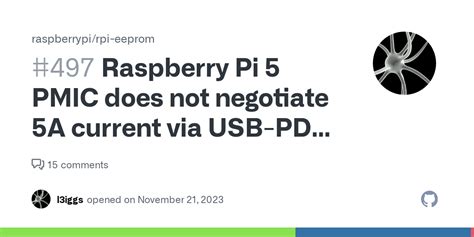 Raspberry Pi 5 Pmic Does Not Negotiate 5a Current Via Usb Pd Pps Profile · Issue 497