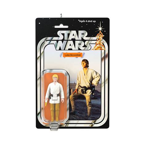 Luke Skywalker Vintage Figure Star Wars Hallmark Holiday Keepsake Ornaments