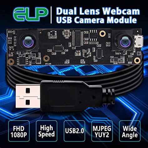 Get Immersive Visuals With Elp 1080p Dual Lens Usb Camera Electronikz