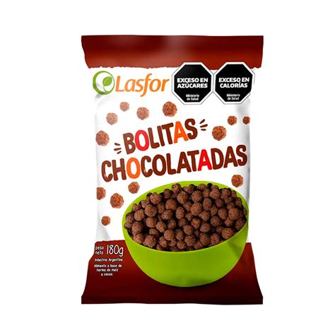 Bolitas Chocolatadas Lasfor 180 Gr Jumbo