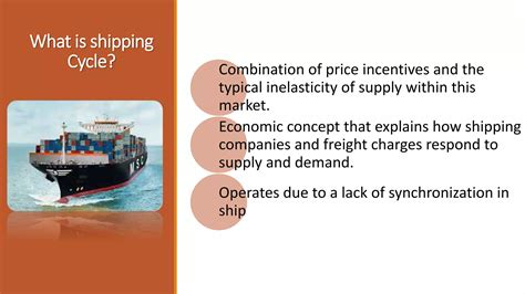 Shipping Cycle In Maritime Transport Pptx