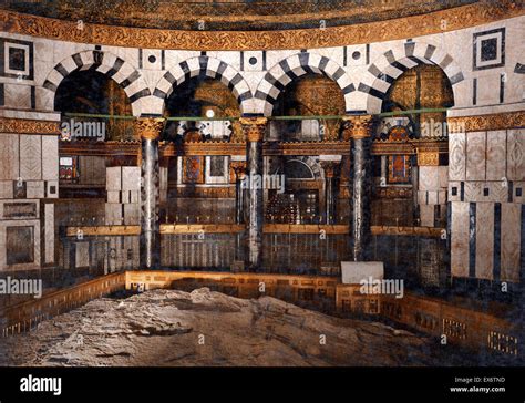 Interior Dome Of The Rock At Stephanie Post Blog