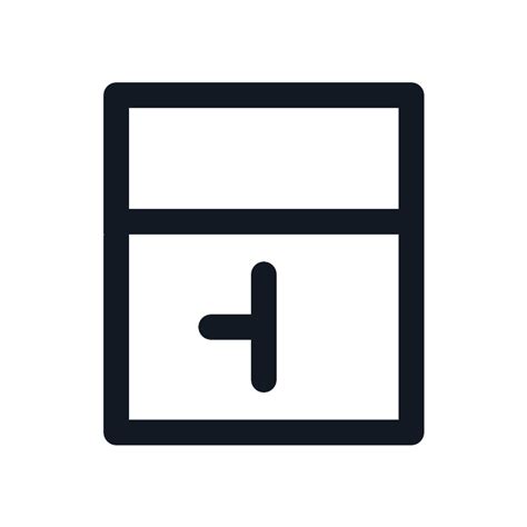 Split Horizontal Vector SVG Icon SVG Repo