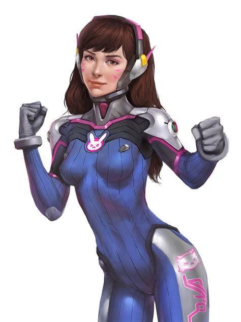 D Va By Nutfullin On Deviantart Overwatch Fan Art Overwatch Females