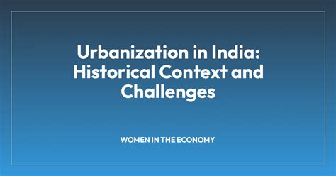 Urbanization In India Historical Context And Challenges Sociohealth